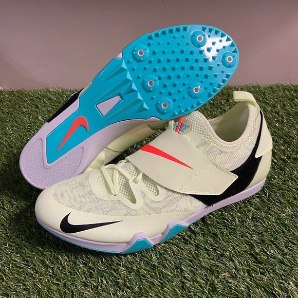 Nike | Shoes | Nike Pole Vault Elite Track Field Spikes Aa24700 Neon ...